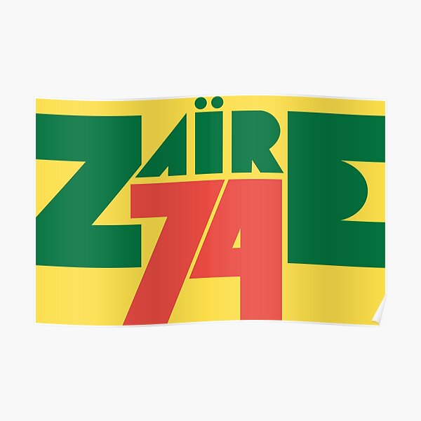 "Zaire '74 - James Brown, rumble in the jungle" Poster for Sale by ...