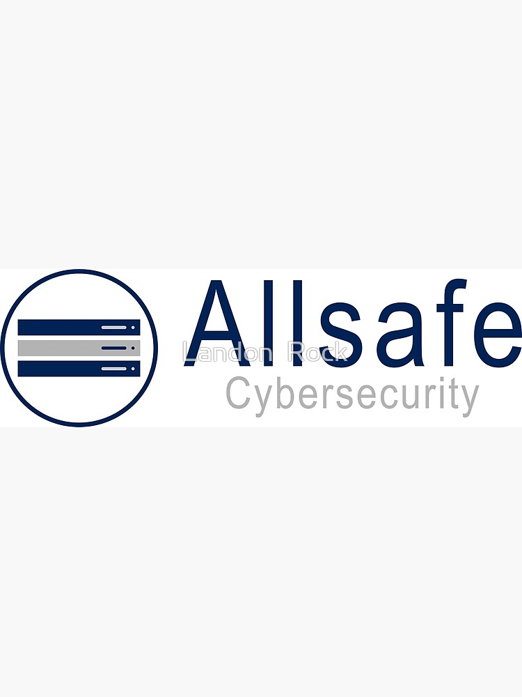 "Allsafe Cybersecurity logo" Art Print for Sale by CaptainLamie | Redbubble
