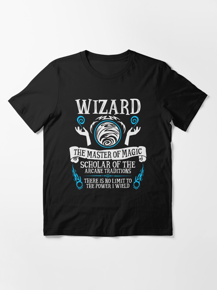 "WIZARD, The Master of Magic - Dungeons & Dragons (White Text ...