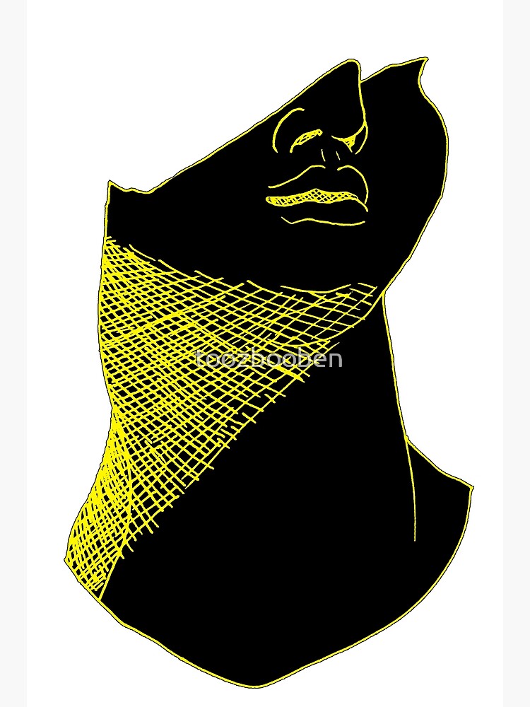 "Half Face" Poster by toozbooben | Redbubble