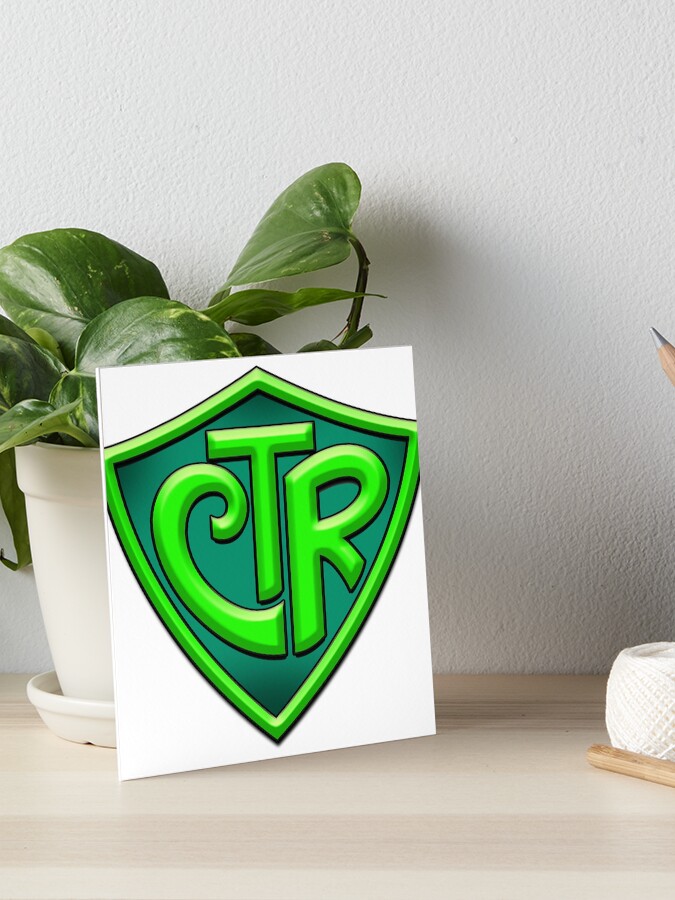 "CTR - Choose The Right LDS Mormon Logo - Green" Art Board Print for ...
