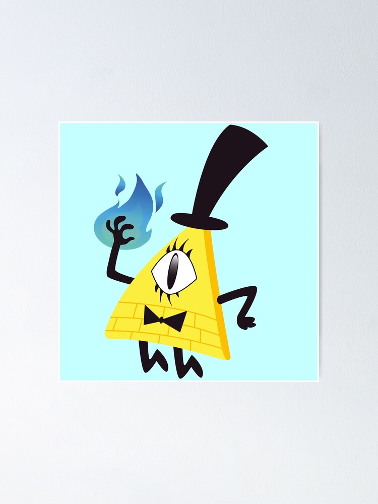 "Bill Cipher" Poster by beffles | Redbubble