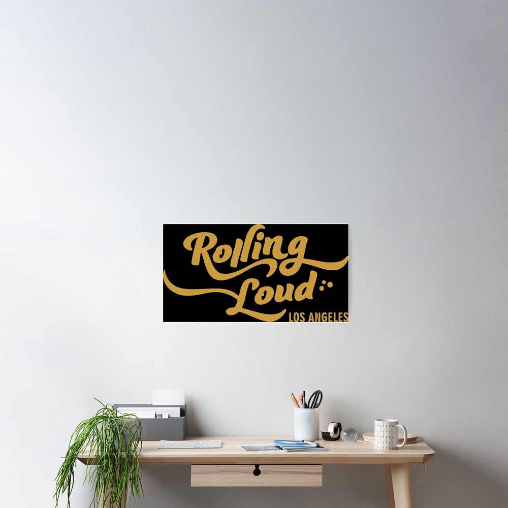 "ROLLING LOUD LOS ANGELES" Poster for Sale by ombangambinga | Redbubble