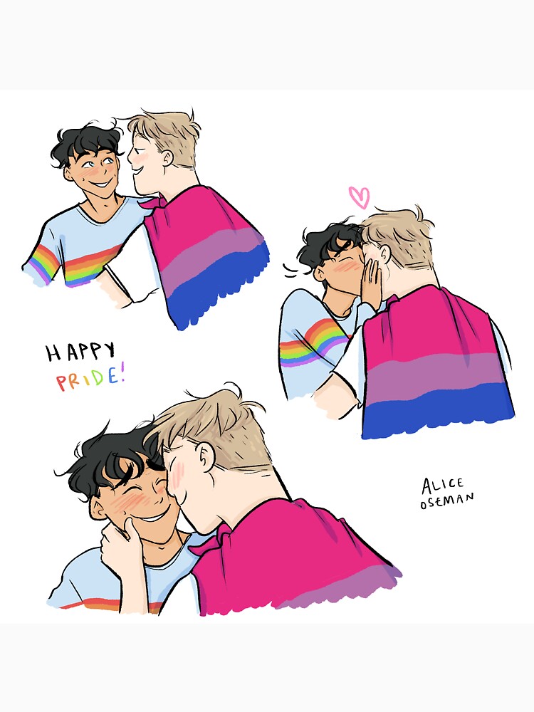 "Nick and Charlie - Happy Pride" T-shirt for Sale by aliceoseman ...