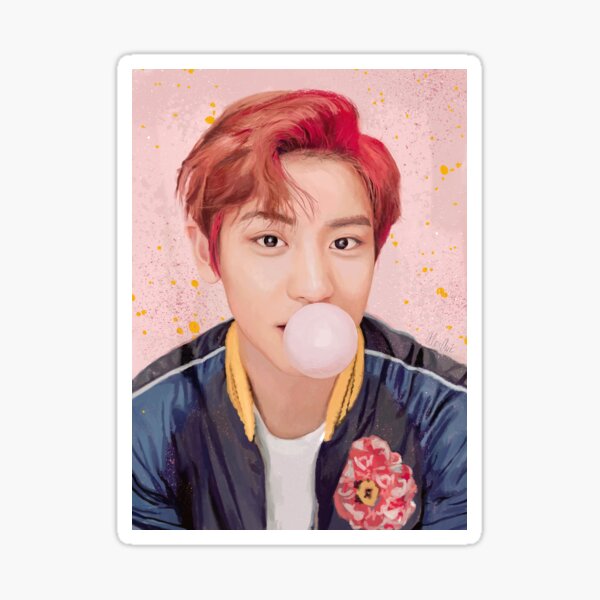 "Chanyeol" Sticker for Sale by alouavic | Redbubble