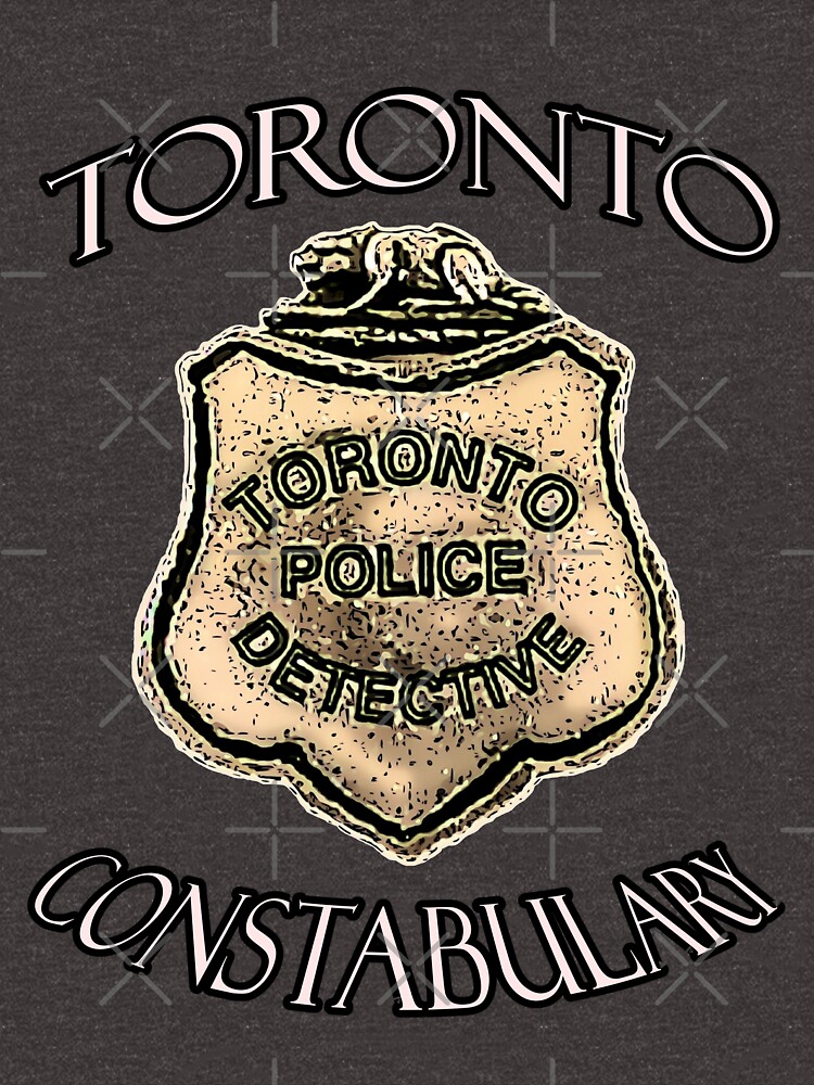 "The Toronto Constabulary Police Badge , Canadian POP-Culture" T-shirt ...