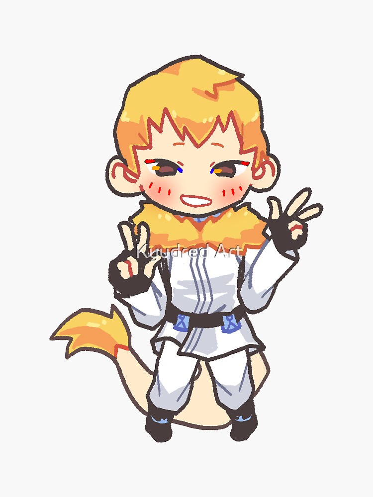 "Chibi Ojiro Mashirao" Sticker for Sale by Meilima | Redbubble