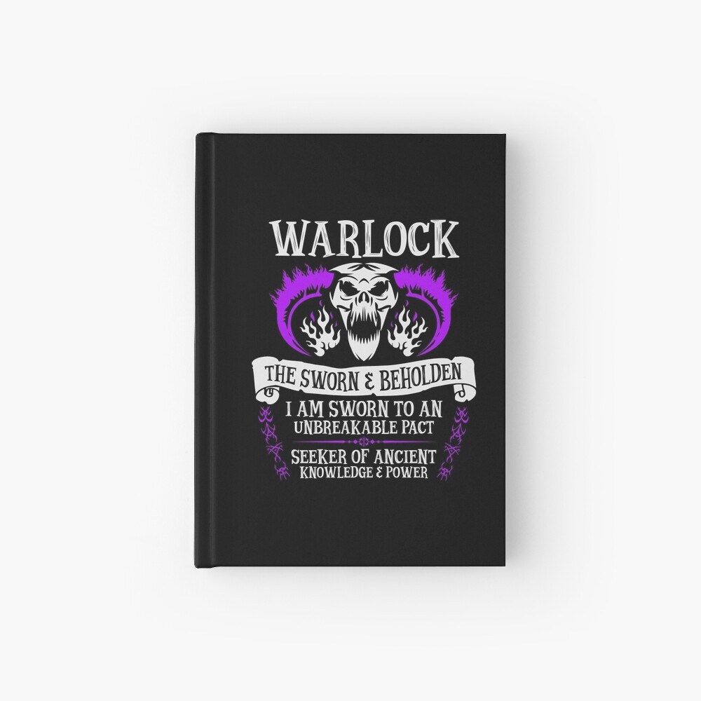 "WARLOCK, THE SWORN AND BEHOLDEN - Dungeons & Dragons (White Text ...