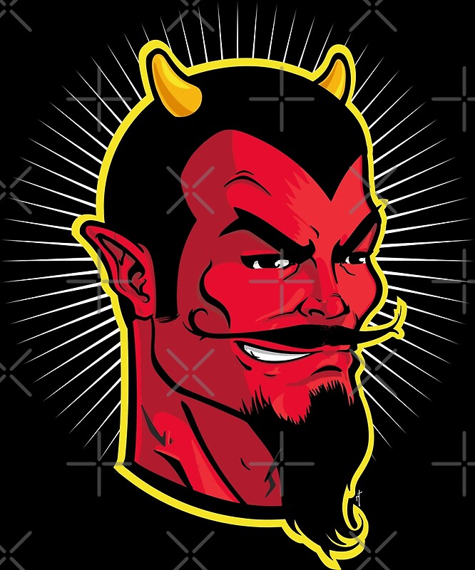 "Dapper Devil - Retro Inspired Devil" by sinnervip | Redbubble