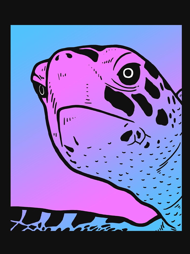 "Vaporwave Turtle Aesthetic Pastel Goth Reptile" T-shirt for Sale by ...