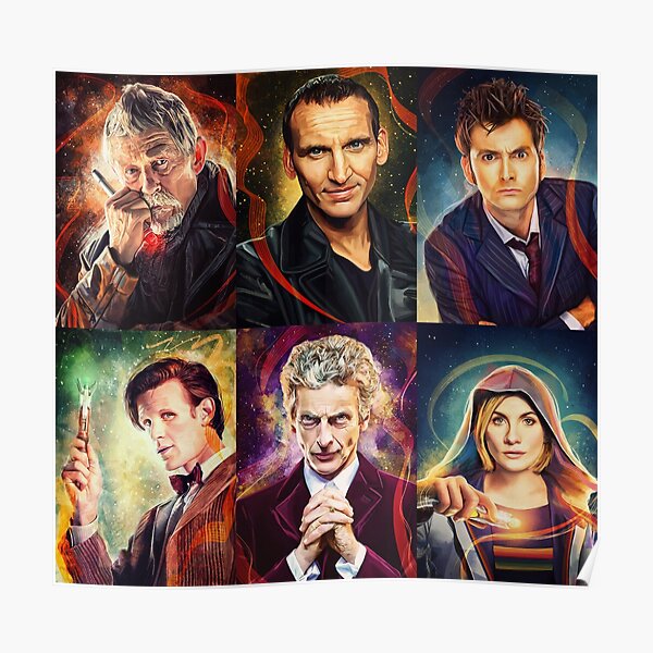 10th Doctor Posters | Redbubble