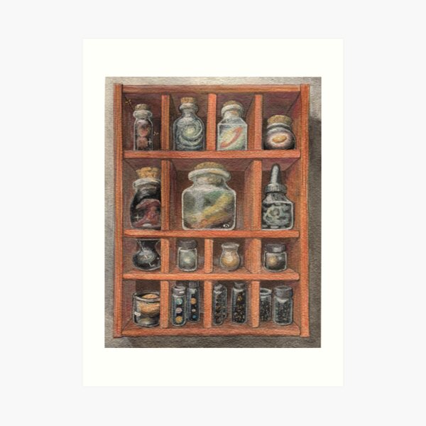 "Cosmic Curios v.1" Art Print by Octomanart | Redbubble