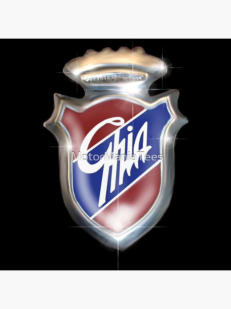 "Classic Ford Ghia Emblem by MotorManiac" Poster for Sale by ...