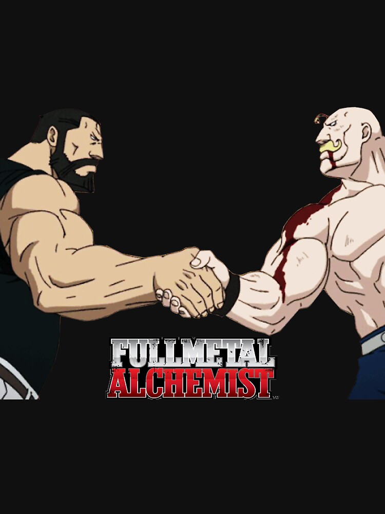 "Fullmetal Alchimist Curtis and Armstrong" T-shirt by HysukiSenpai ...