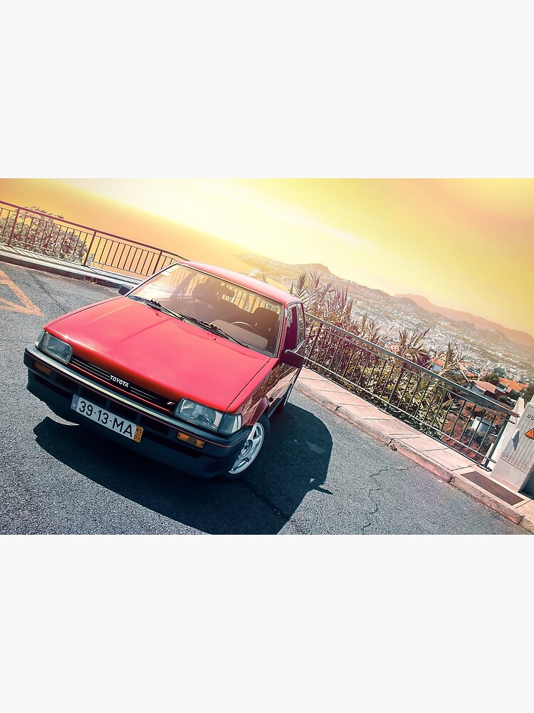 "Toyota Corolla GT Twin-Cam AE82" Art Print by ClickClickPic | Redbubble