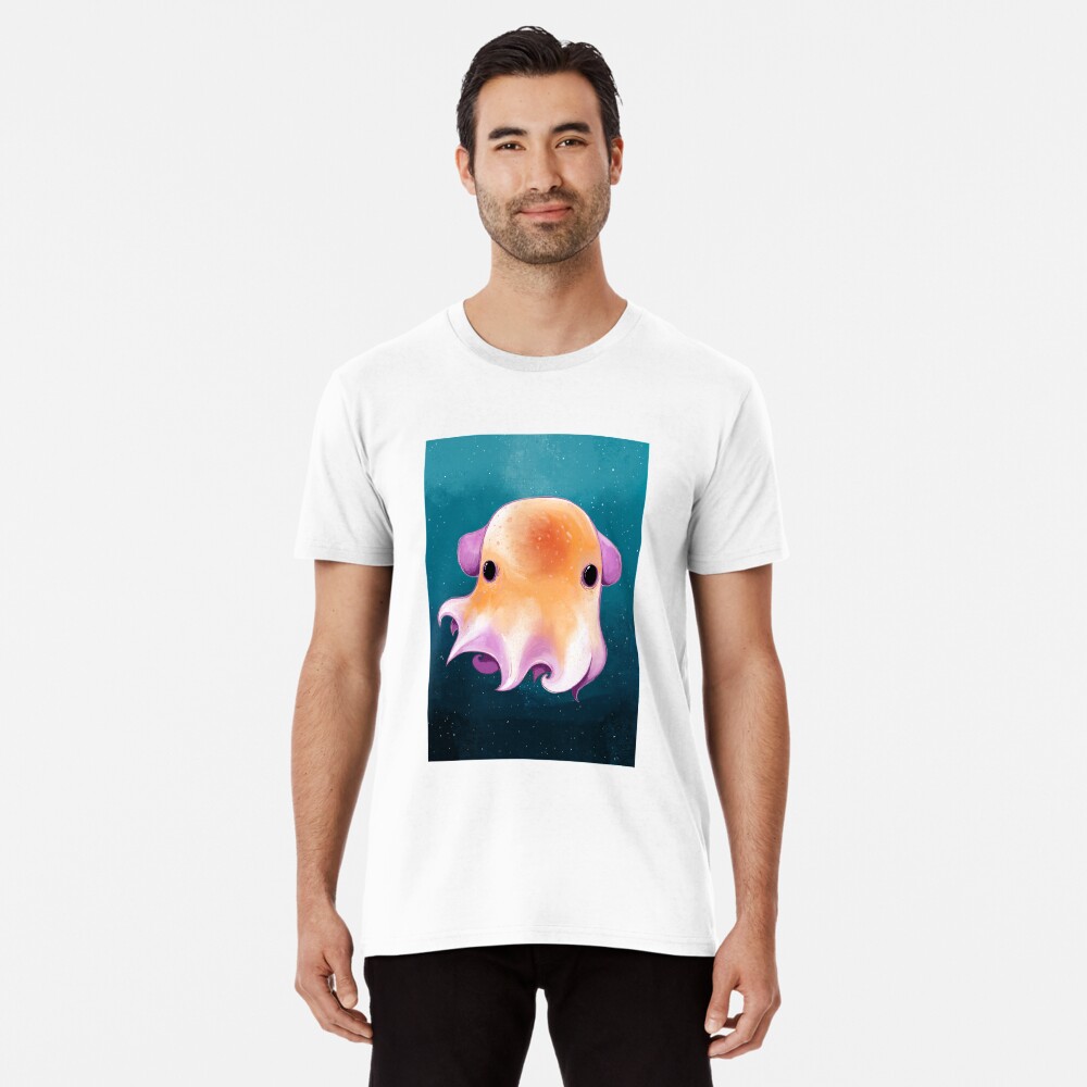 "Cute Dumbo Octopus In Space" Poster for Sale by Roo Nutkins | Redbubble