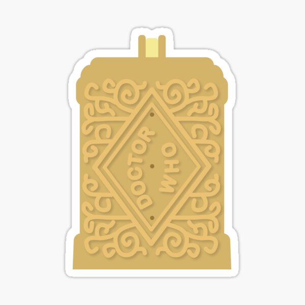 "Blue Box Of Biscuits" Sticker for Sale by GaffaMondo | Redbubble