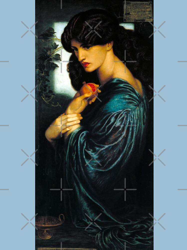 "Proserpine - Dante Gabriel Rossetti " T-shirt for Sale by ...