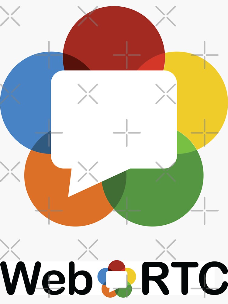 "WebRTC­" Sticker for Sale by freeweb | Redbubble