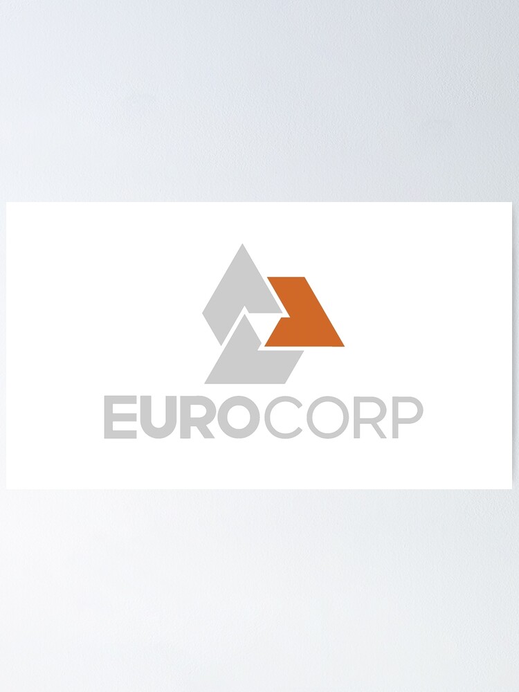 "Eurocorp logo" Poster for Sale by TeratOgen | Redbubble