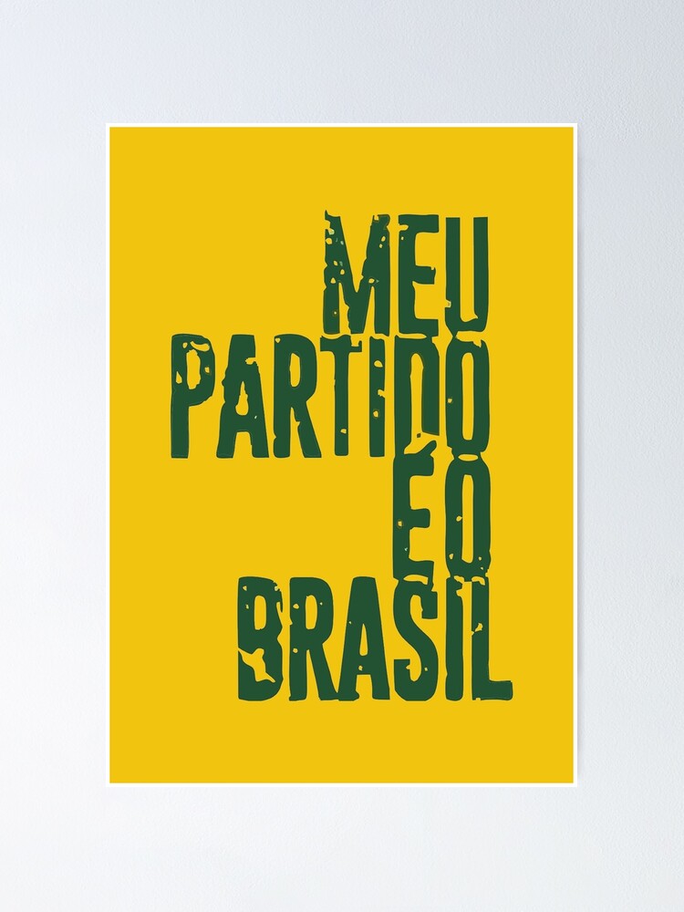 "Bolsonaro Brasil" Poster for Sale by CarlozAlmeida | Redbubble