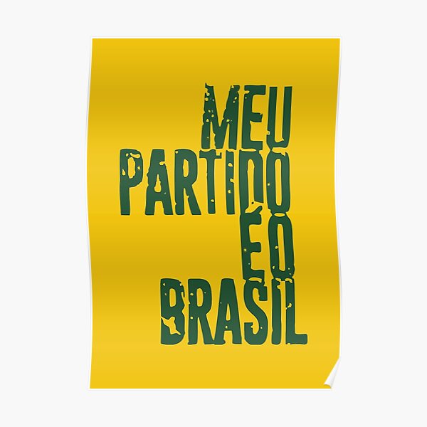 "Bolsonaro Brasil" Poster for Sale by CarlozAlmeida | Redbubble