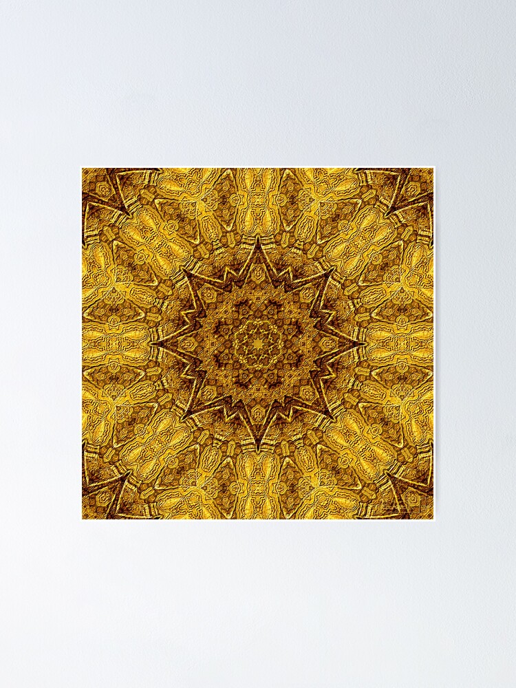 "Arabesque Relief" Poster by rihojo | Redbubble