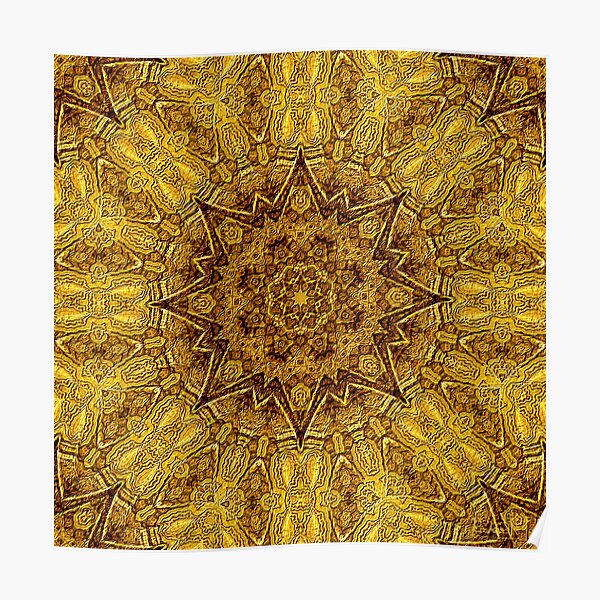 "Arabesque Relief" Poster by rihojo | Redbubble