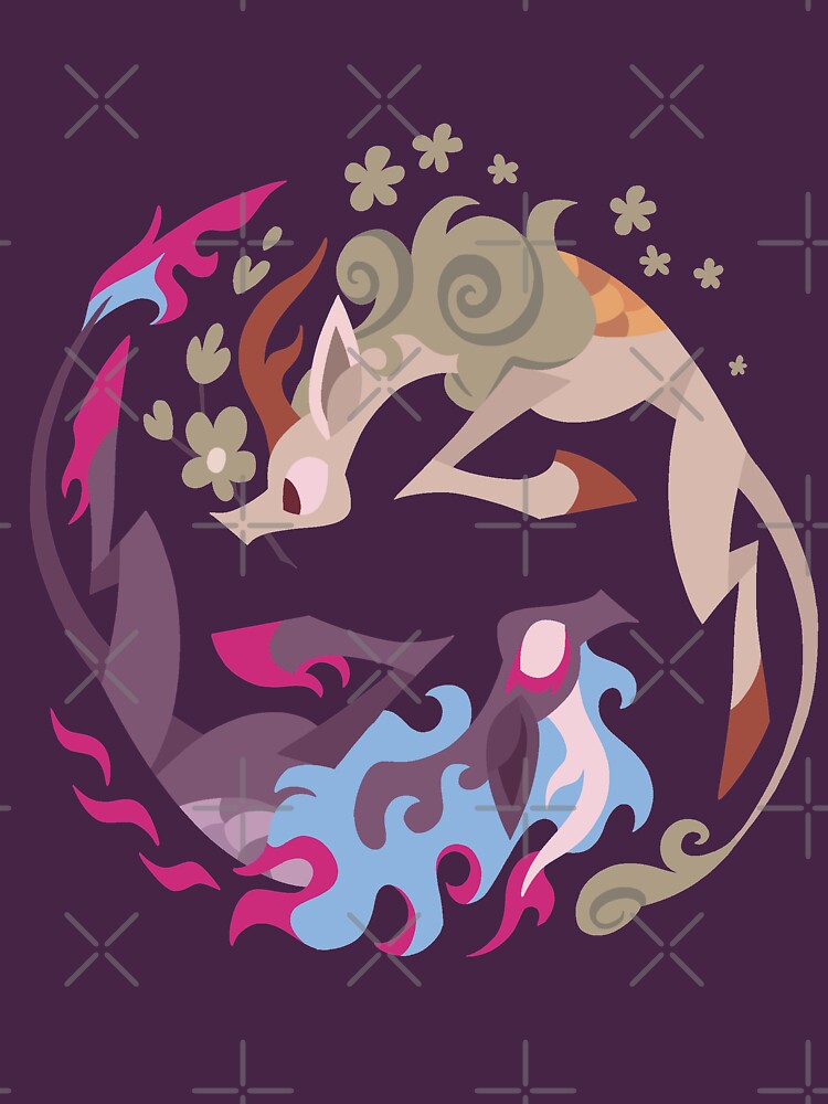 "Kirin \ Nirik ancient shield design (Kirin up)" T-shirt for Sale by ErisWillCurseU | Redbubble ...