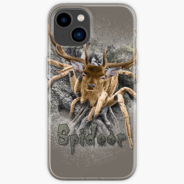 "Spider + Deer = Spideer Funny Spider " iPhone Case for Sale by ...