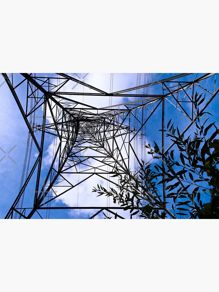 "Pylon" Poster by GeoffCarpenter | Redbubble