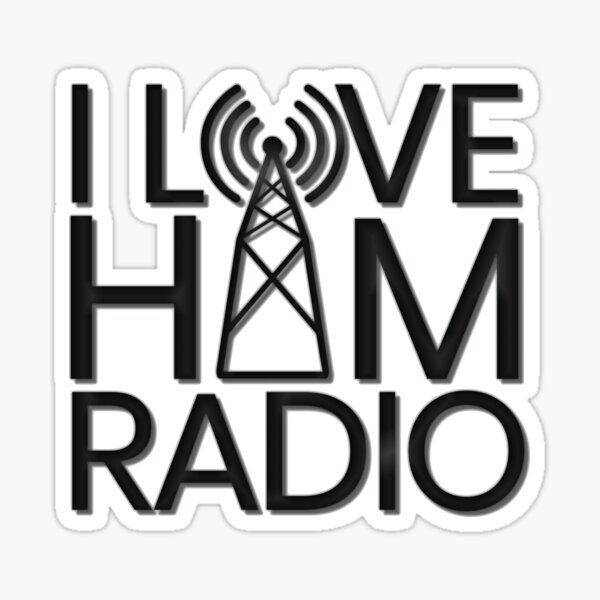 Amateur Radio Stickers | Redbubble