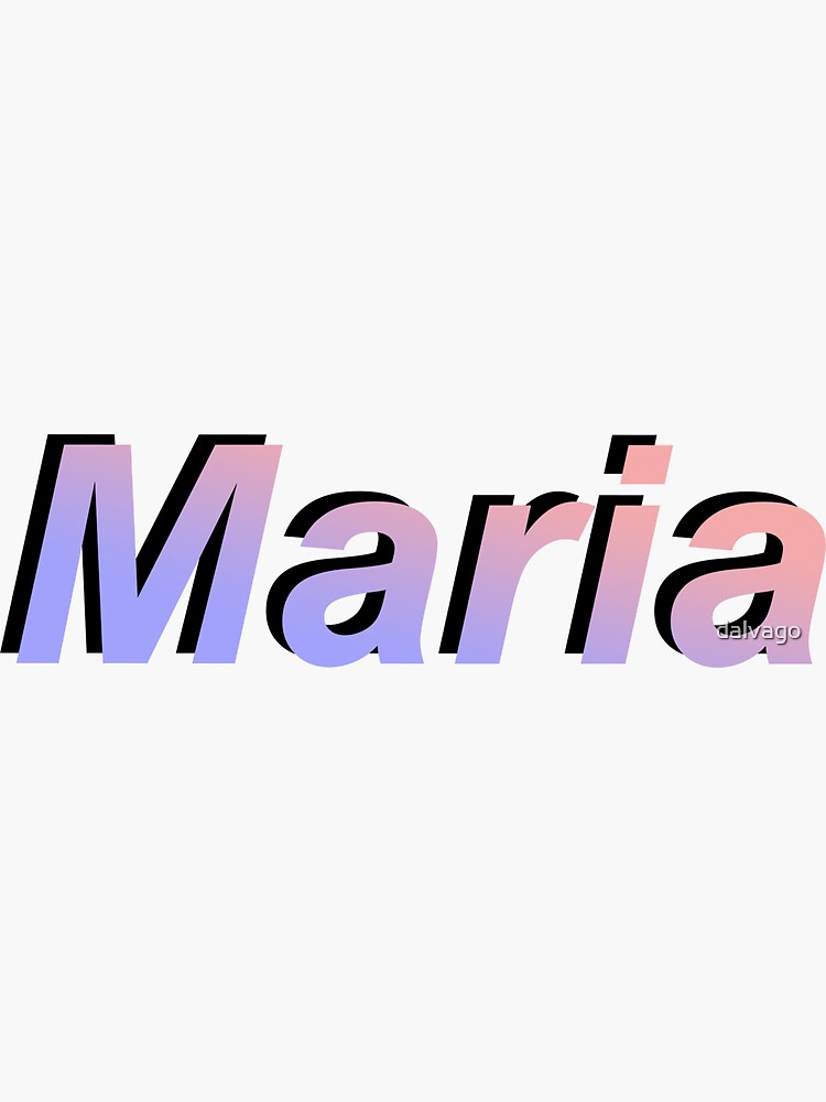"maria – pastel pink & purple" Sticker for Sale by dalvago | Redbubble