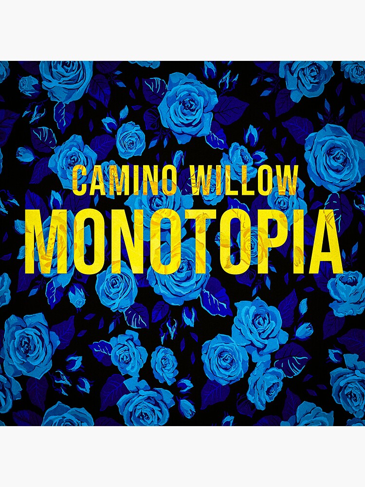 "Monotopia Album Cover" Sticker for Sale by Verrkojo | Redbubble