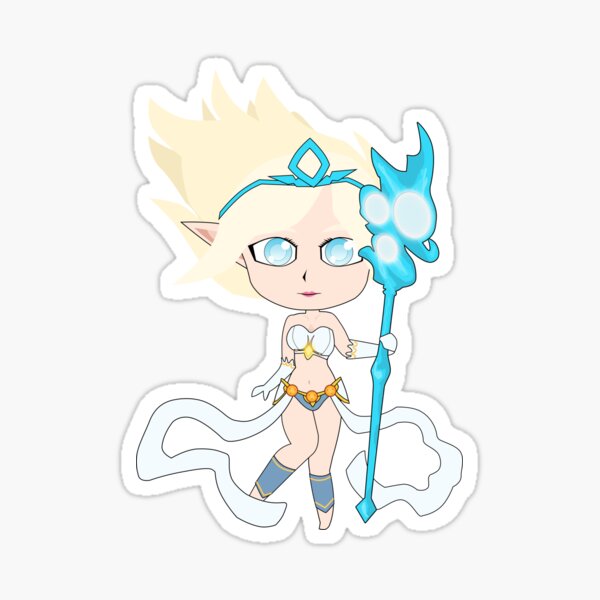 "Chibi Janna" Sticker for Sale by DoctorBadguy | Redbubble