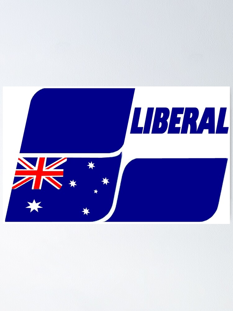 "Liberal Party of Australia Logo" Poster for Sale by Spacestuffplus ...