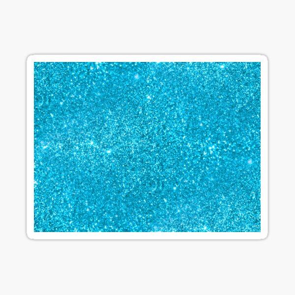 "blue glitter" Sticker by Chellelovesu | Redbubble
