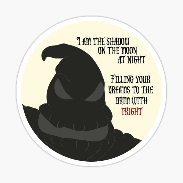 Oogie Boogie Man Stickers | Redbubble