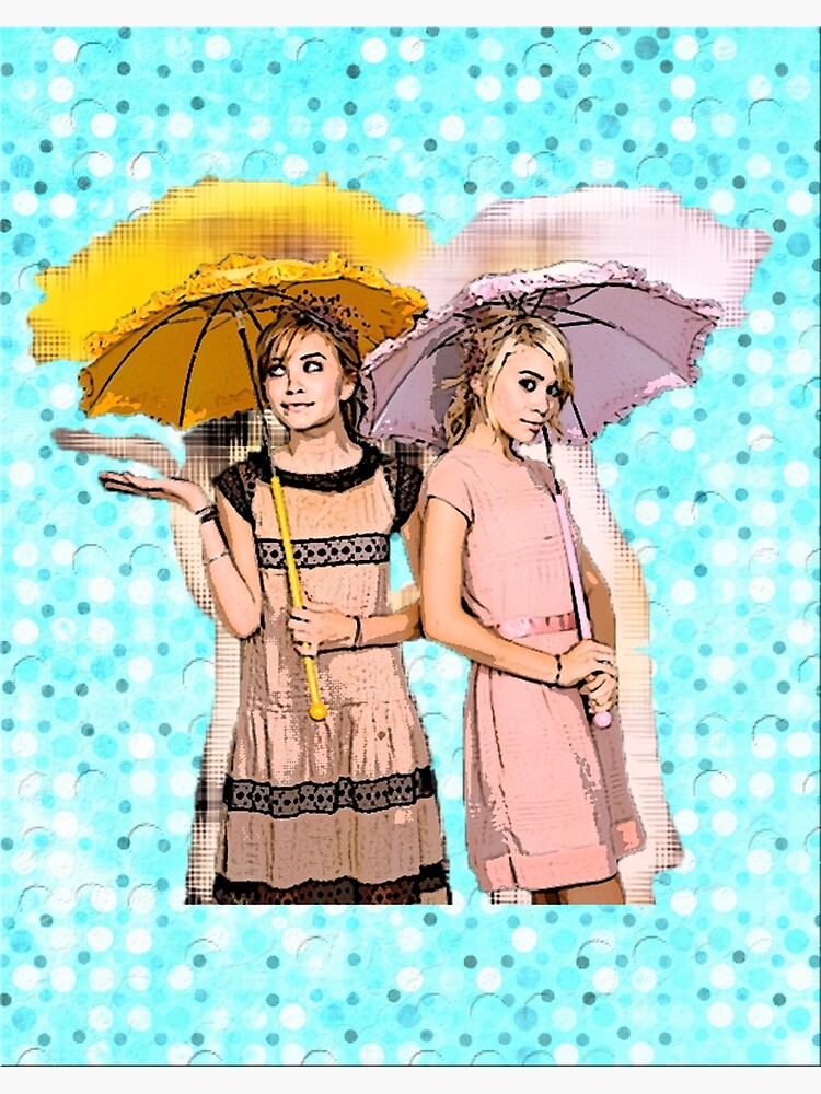 Lámina fotográfica «olsen gemelos mary-kate y ashley fan art» de ...