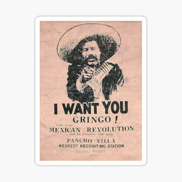 "Hey gringo" Sticker for Sale by Tompalomares | Redbubble