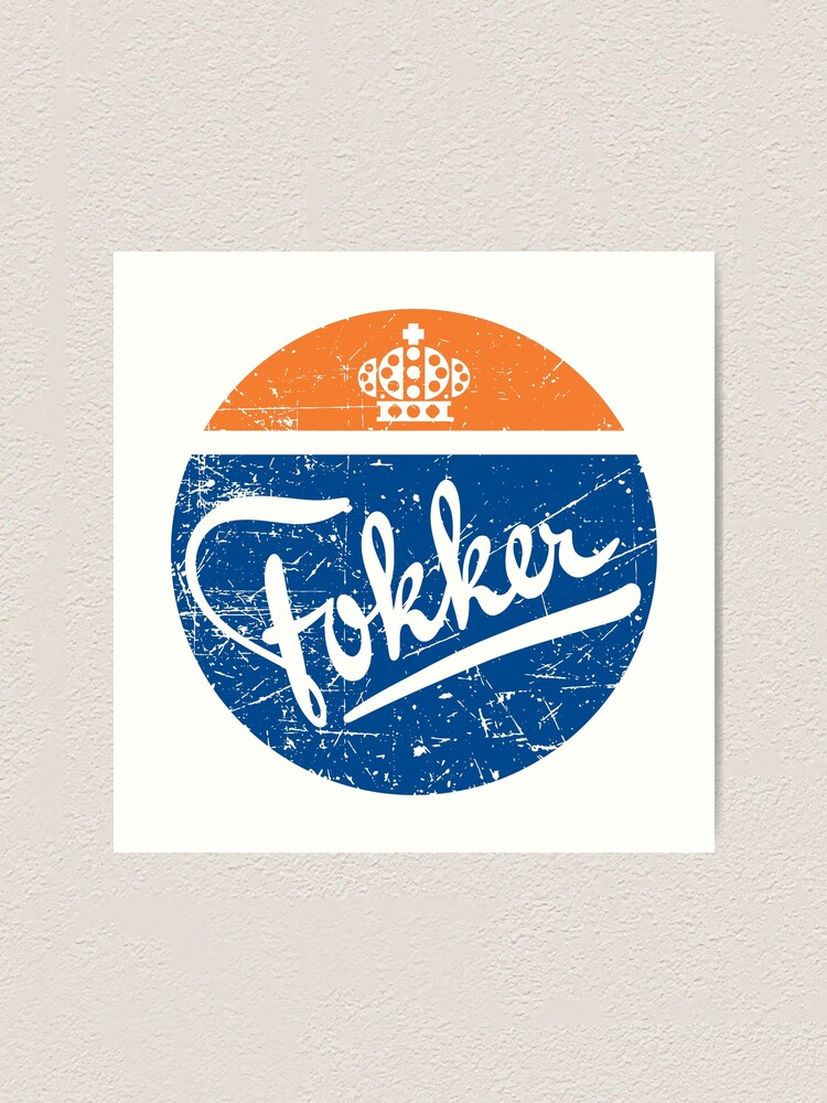 "Fokker Flugzeugwerke Triplane Logo" Art Print for Sale by quark ...