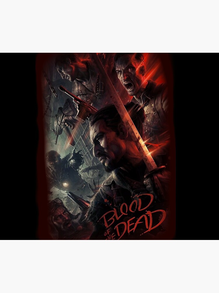 "COD BO4 Zombies - Blood of the Dead Poster (Loading Screen)" Travel ...