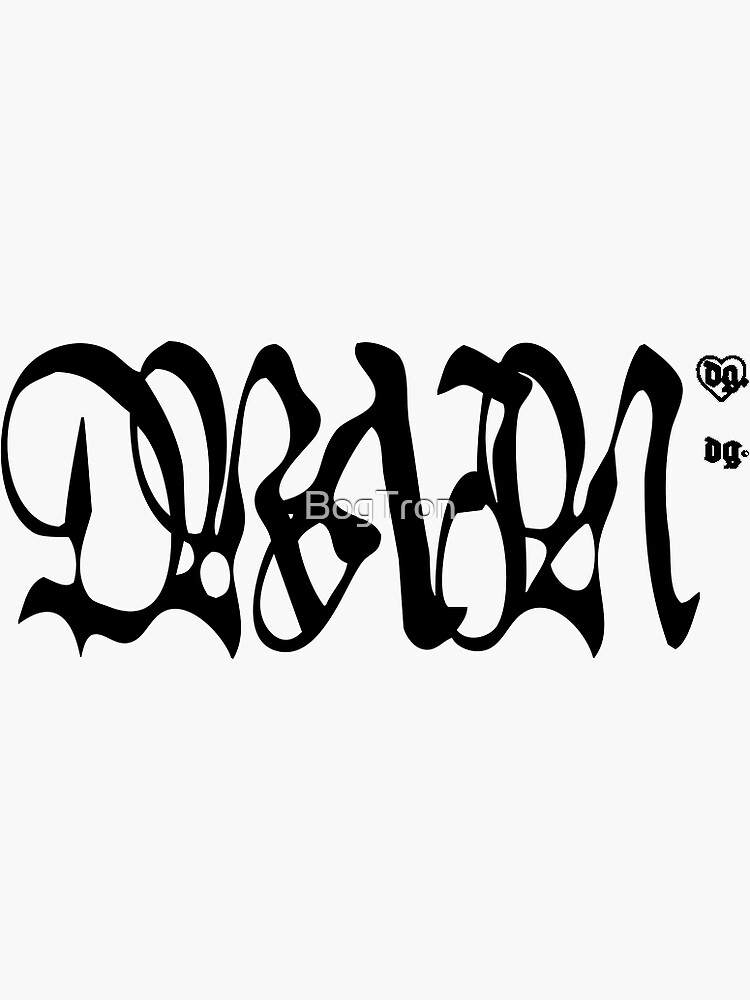 "Bladee Drain Gang Logo" Sticker for Sale by BogTron | Redbubble