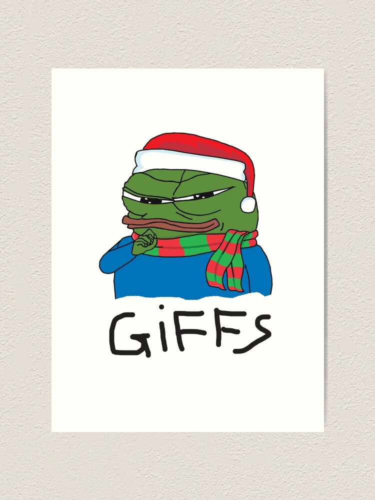 "Smug Apu Apustaja Christmas Card Rare Pepe the frog PepeTheFrog Smug ...