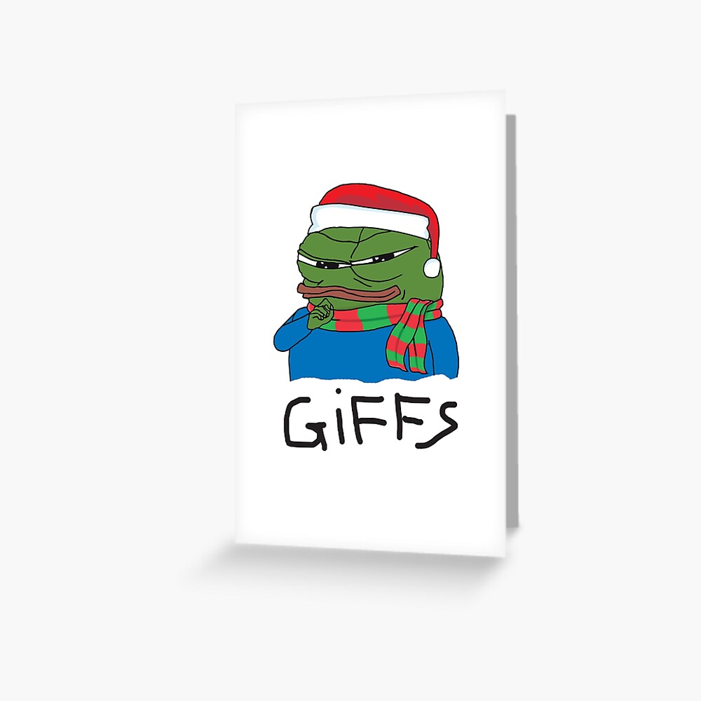 Tarjetas de felicitación «Smug Apu Apustaja Christmas Card Rare Pepe ...