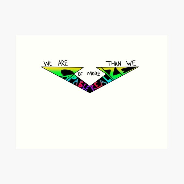 Voltron Representation Art Print By Pastyart Redbubble