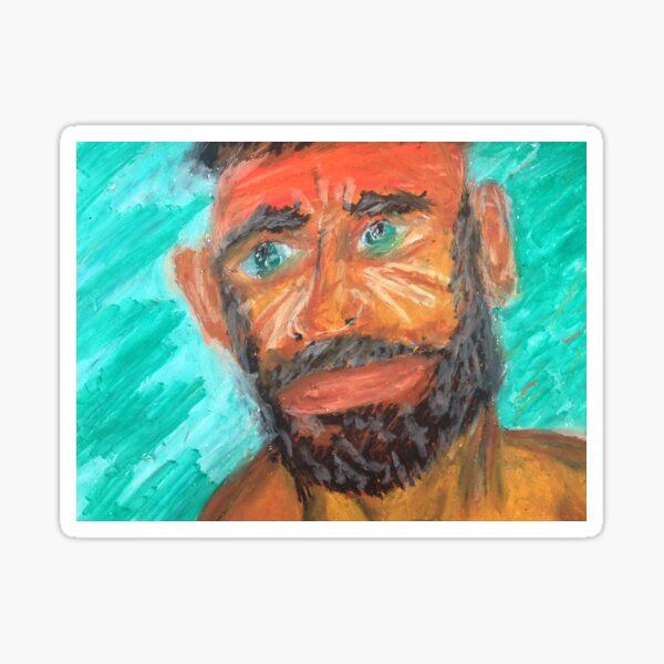 "Manwell" Sticker for Sale by Ovahill | Redbubble