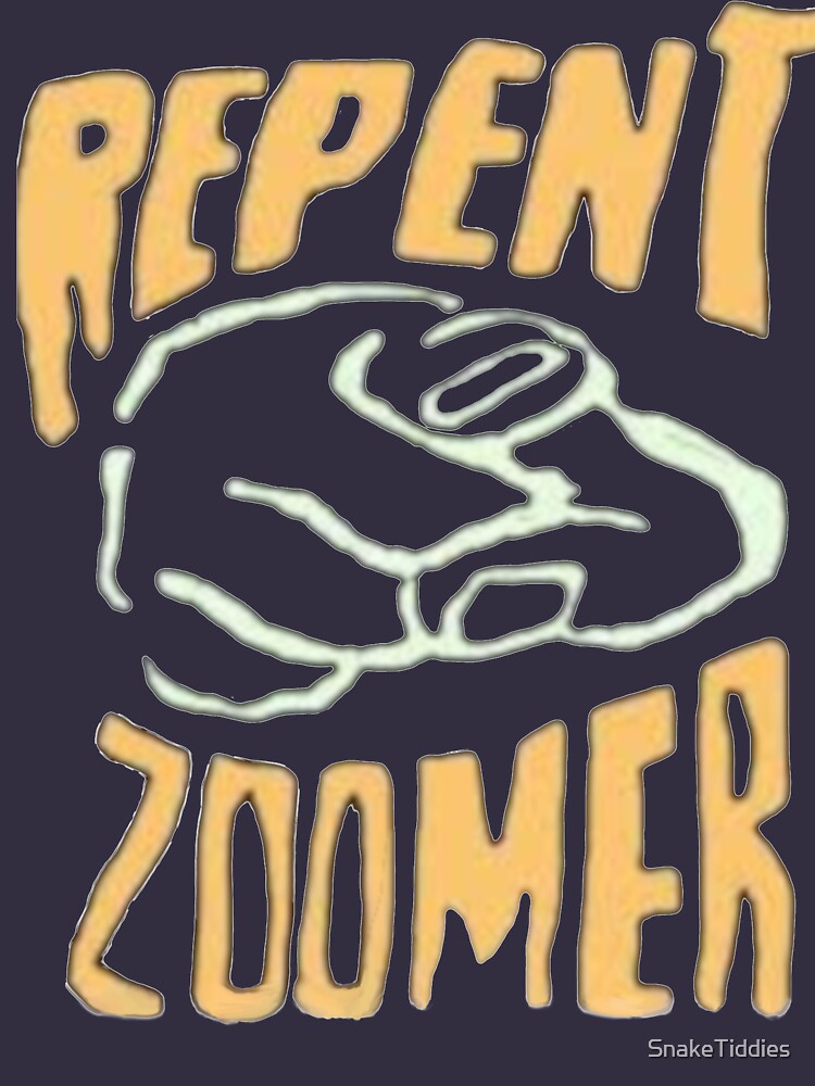 "Repent Zoomer" Pullover Hoodie for Sale by SnakeTiddies | Redbubble