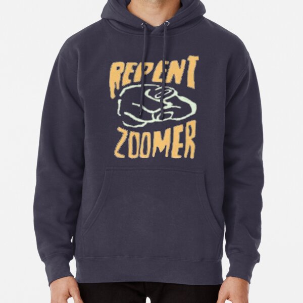 "Repent Zoomer" Pullover Hoodie for Sale by SnakeTiddies | Redbubble
