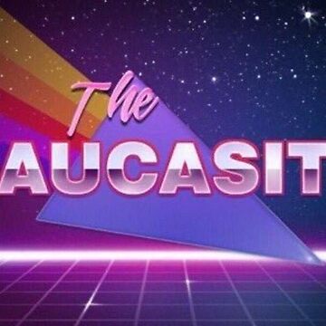 "The Caucasity Meme Sticker" Sticker for Sale by haileyleonard | Redbubble
